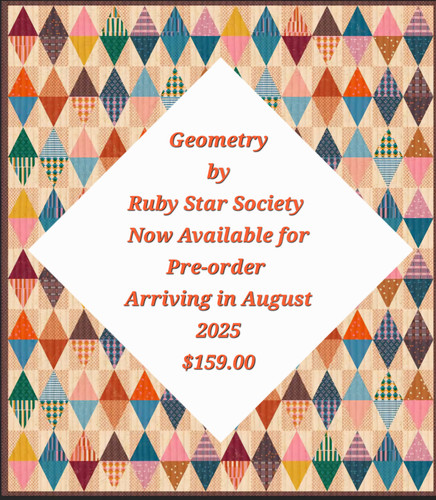 Geometry Kit RS5170KIT Ruby Star Society Quilt Kit *Pre-Order Shipping ...