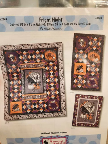 Fright Night - 3 quilt options, pattern only | Jewels307