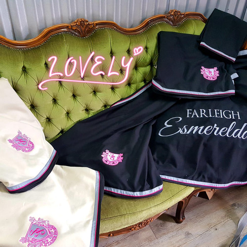 EMBROIDERED NAME | STABLE 8 CUSTOM RUGS