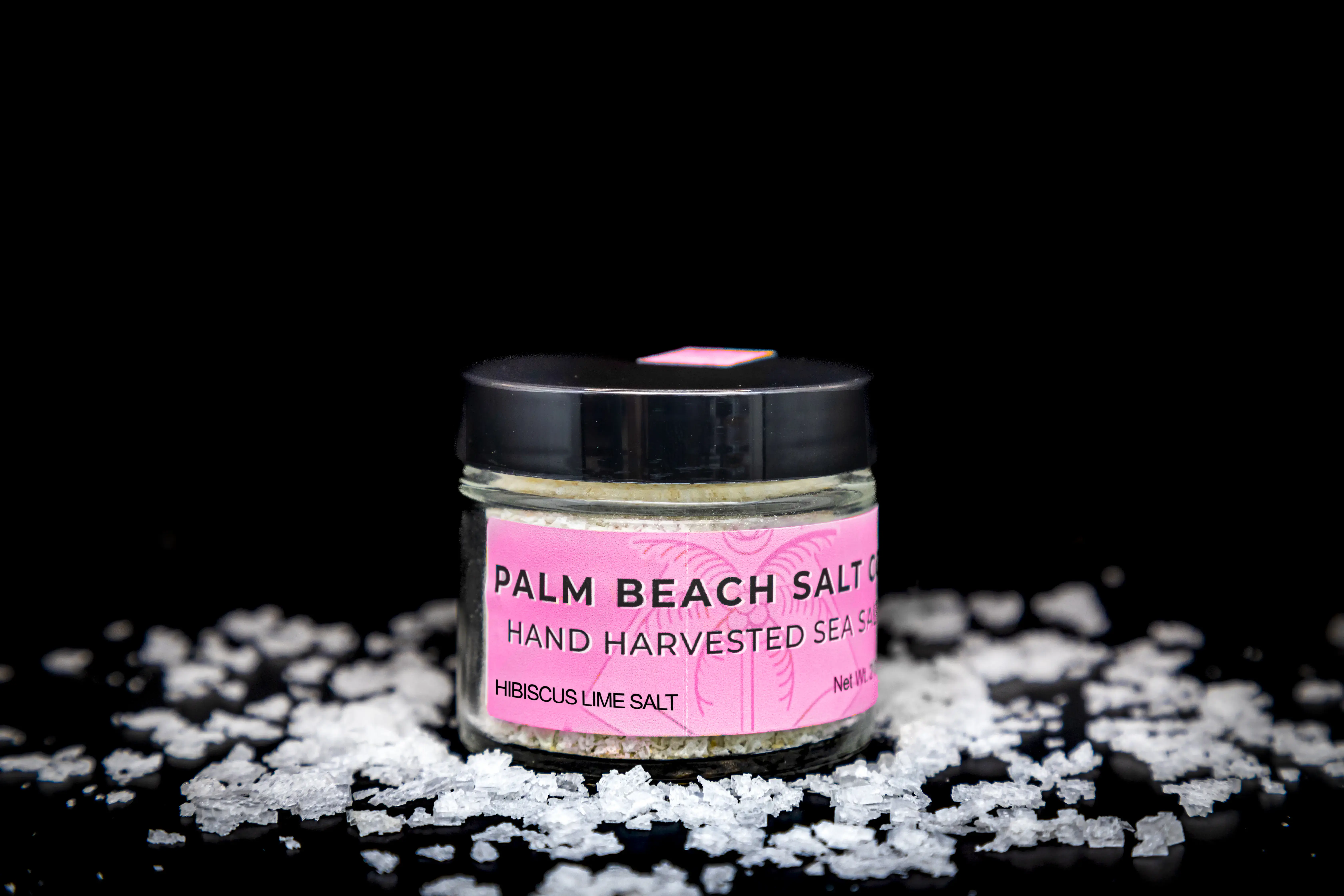 Hibiscus Lime Sea Salt | Palm Beach Salt Co.
