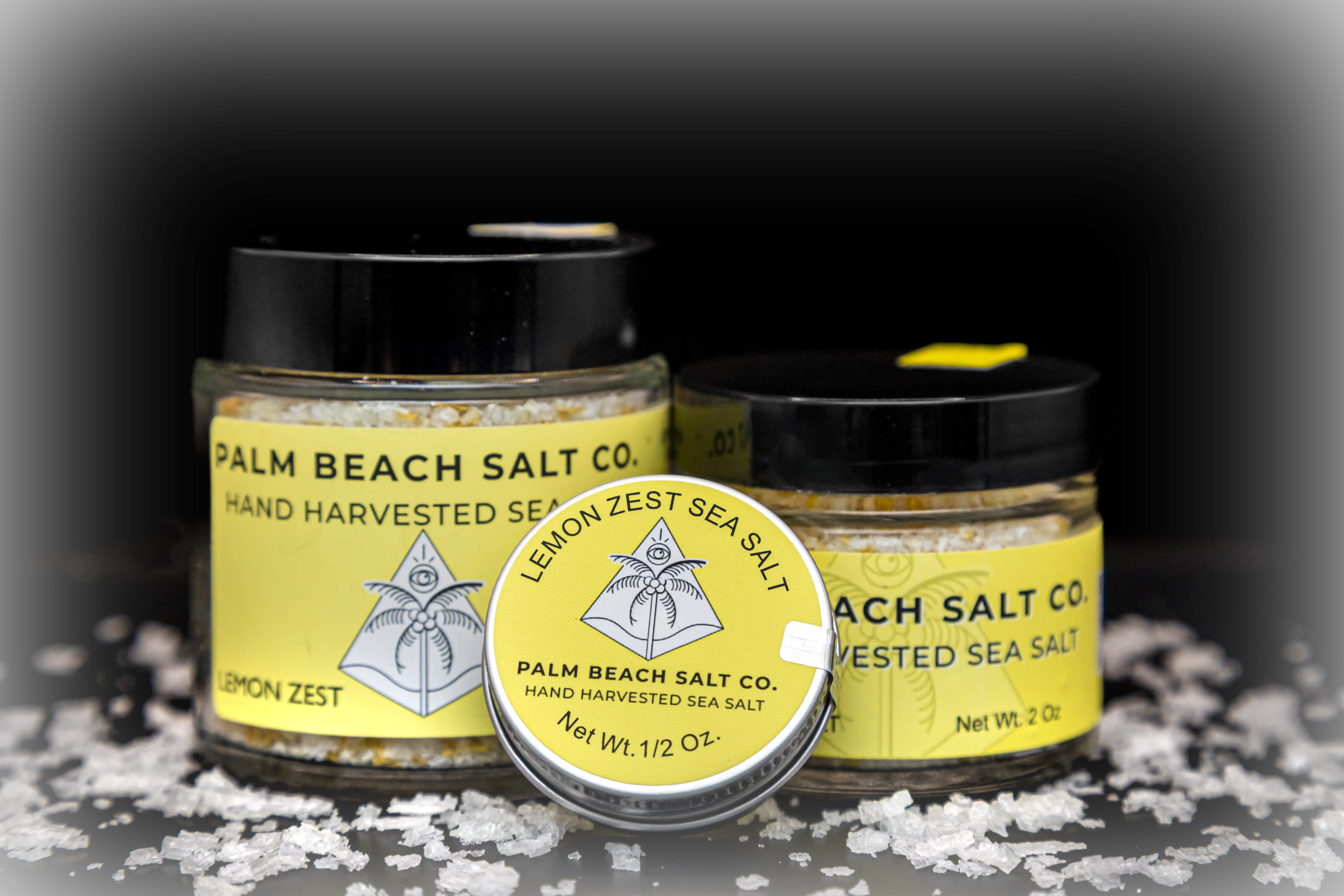 Lemon Sea Salt | Palm Beach Salt Co.