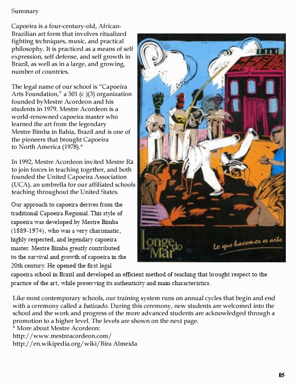 UCA New Student Guide | Capoeira El Paso