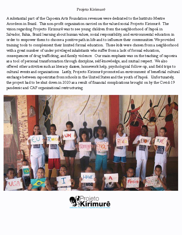 UCA New Student Guide | Capoeira El Paso