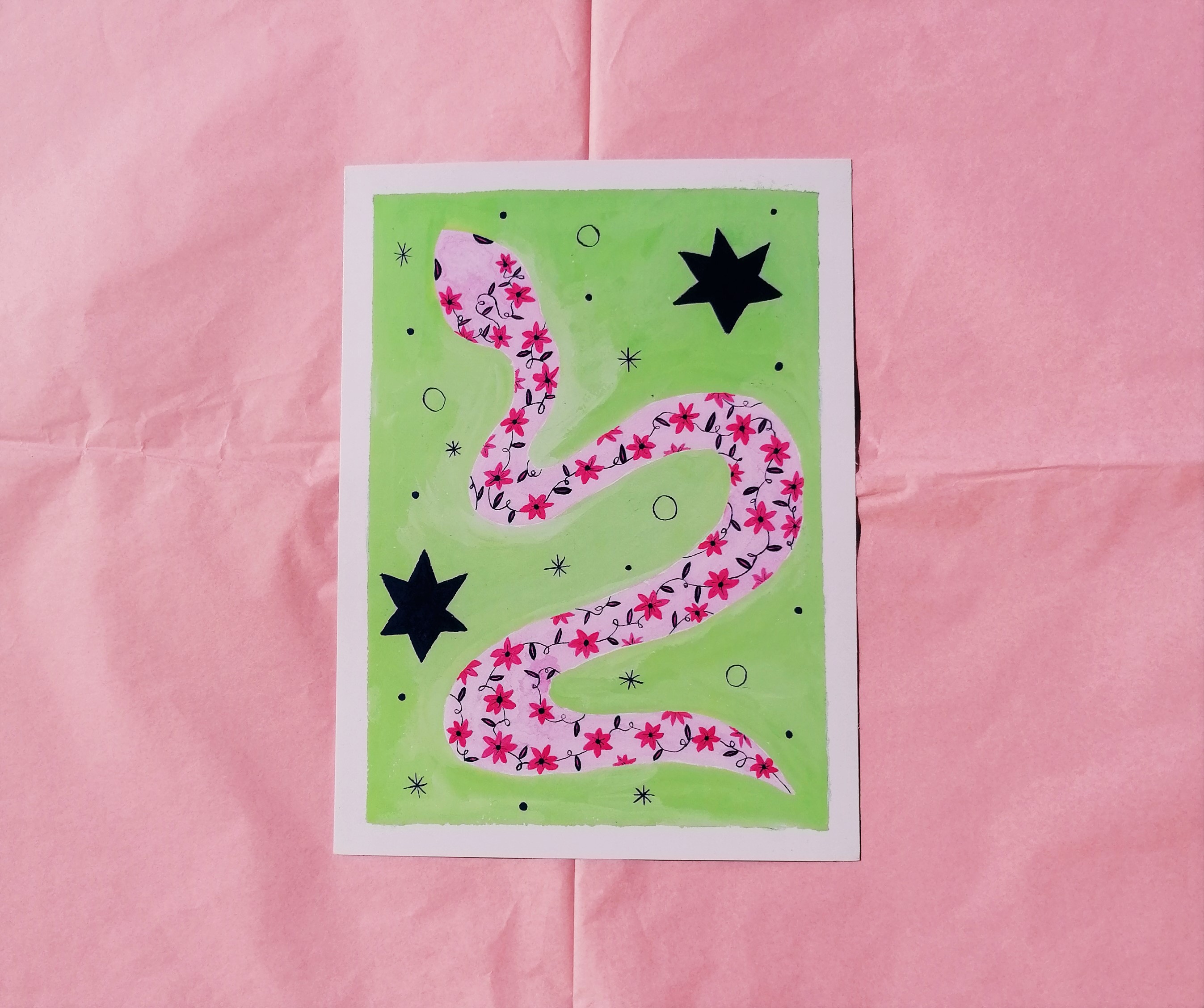 Snake A4 print Digital Prints Art & Collectibles Prints etna.com.pe