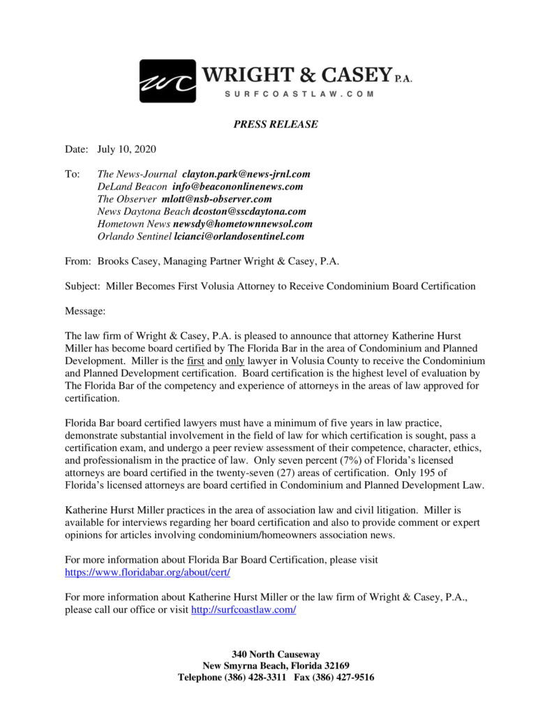 CONGRATS TO ATTORNEY KATHERINE MILLER- HURST