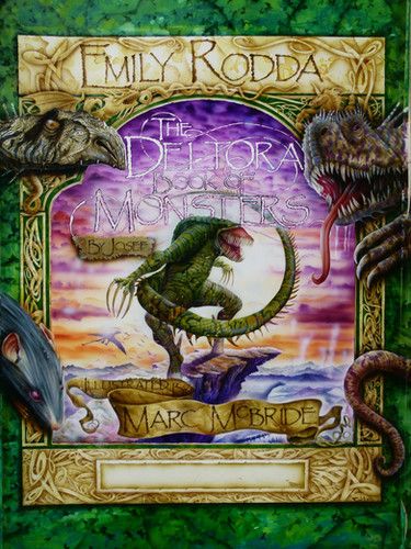 Deltora Book of Monsters original cover | marc mcbride