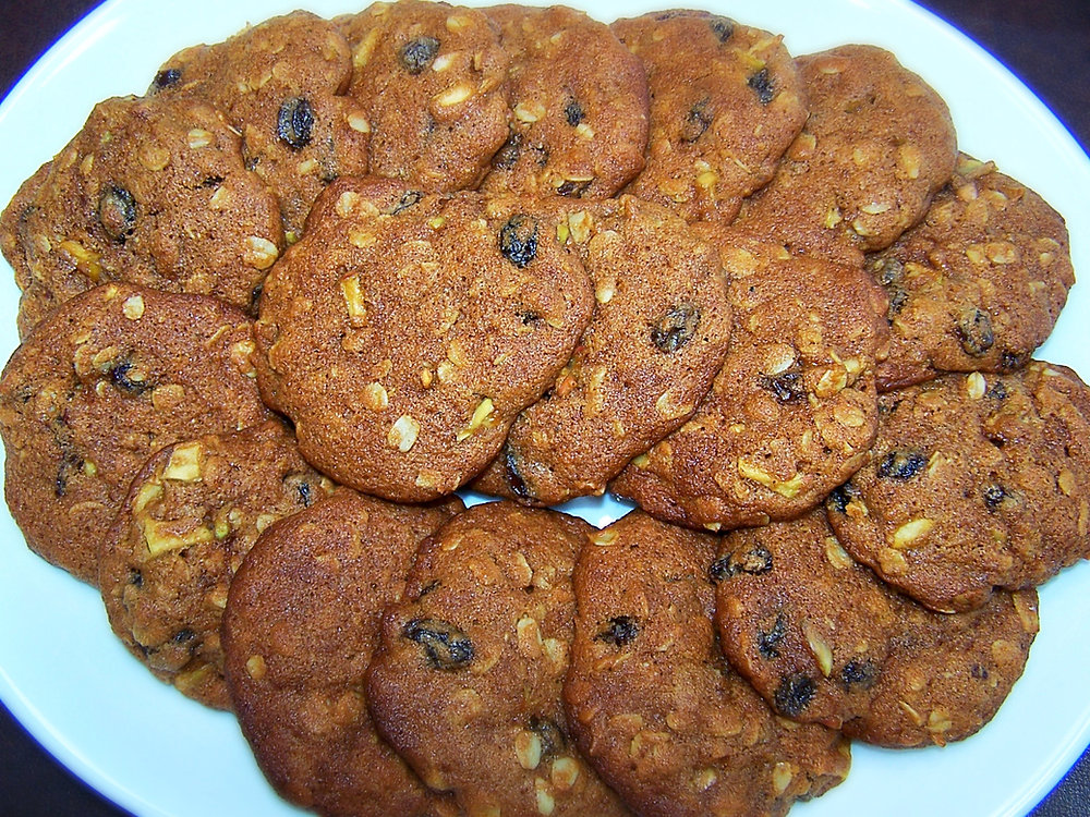 Oatmeal Apple Raisin Cookies