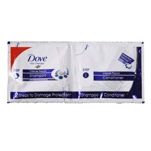 Dove Intense Repair Shampoo And Conditioner Twin Sachet (Pack of 32)
