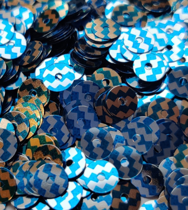 Printed Sequins | Mahabir Sequins Embroidery