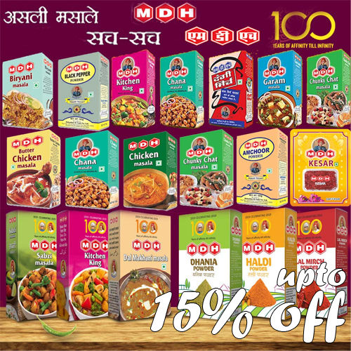 MDH Masale upto 15%
