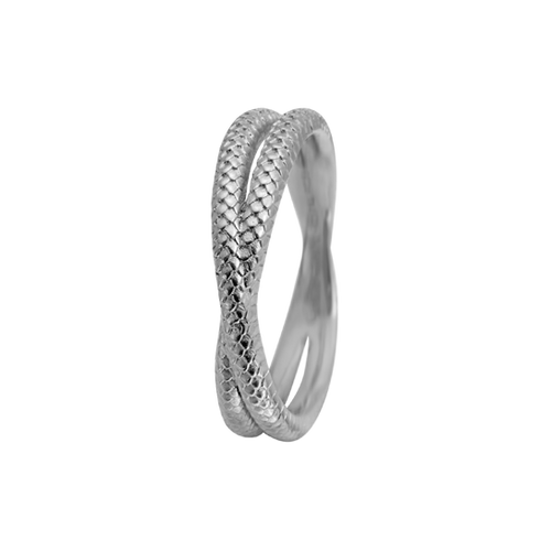 Twin Snake Ring - Silver | 202 Jewellery