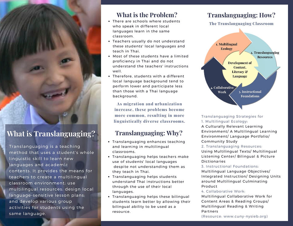 Pamphlet | Translanguaging Educ