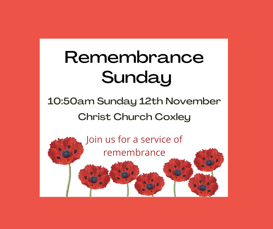 Remembrance Sunday at Coxley | chwchurches