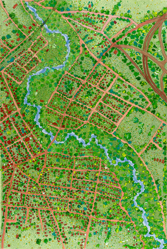 Crow, Snake, Dingo (Map of Euroa) | Simeon Ayres