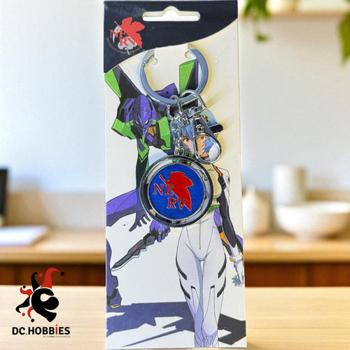 Llavero Evangelion – NERV + Rei Ayanami (Set 2 Dijes) | Dc Hobbies