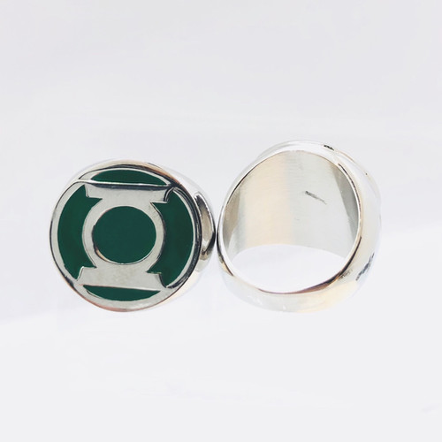 Anillo en Acero Linterna Verde | Dc Hobbies