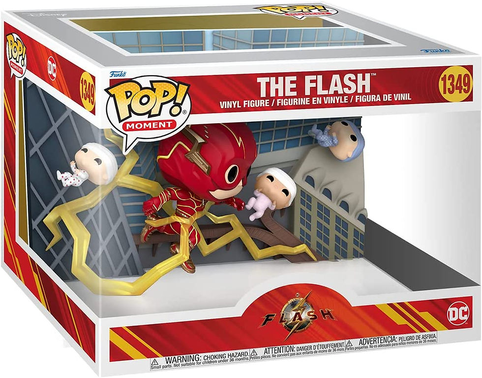 Funko Pop! Moment: DC - The Flash, The Flash Baby Shower Moment | Dc ...