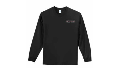 Keystone Physical Therapy Merchandise Apparel: Long Sleeve Small Logo Shirt
