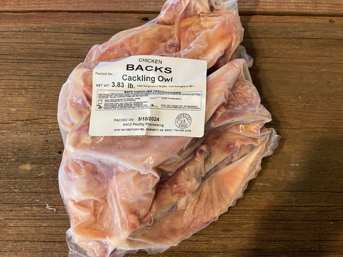 Chicken backs | Cackling Owl Homestead