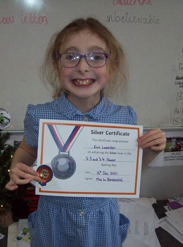Well Done Evie!