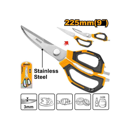 INGCO Kitchen Scissors 9" | Clippies Hardware