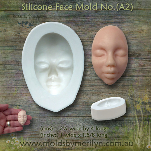 Female Face Mold | Molds by Merilyn