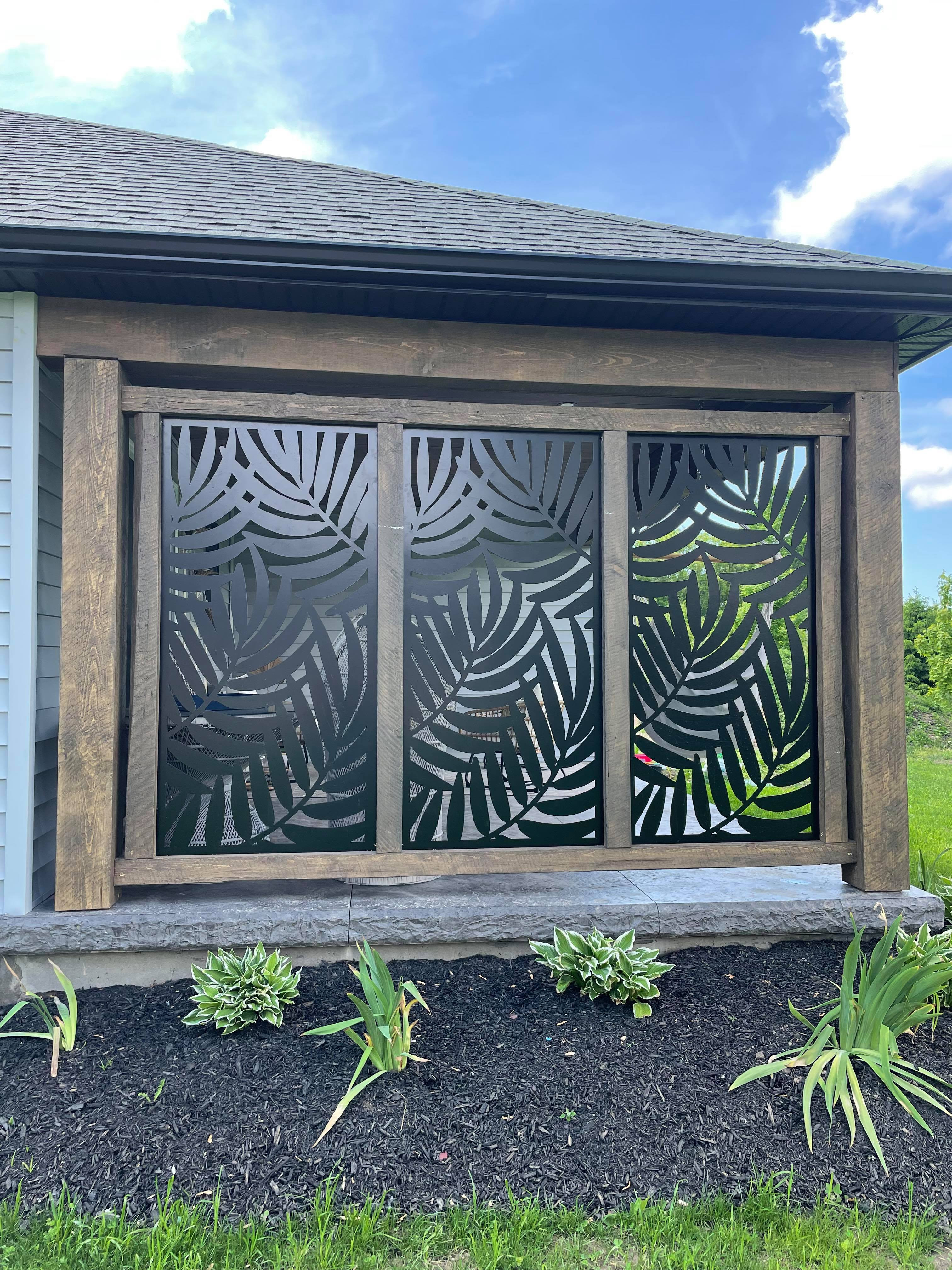 Privacy Screens | Murals in Metal