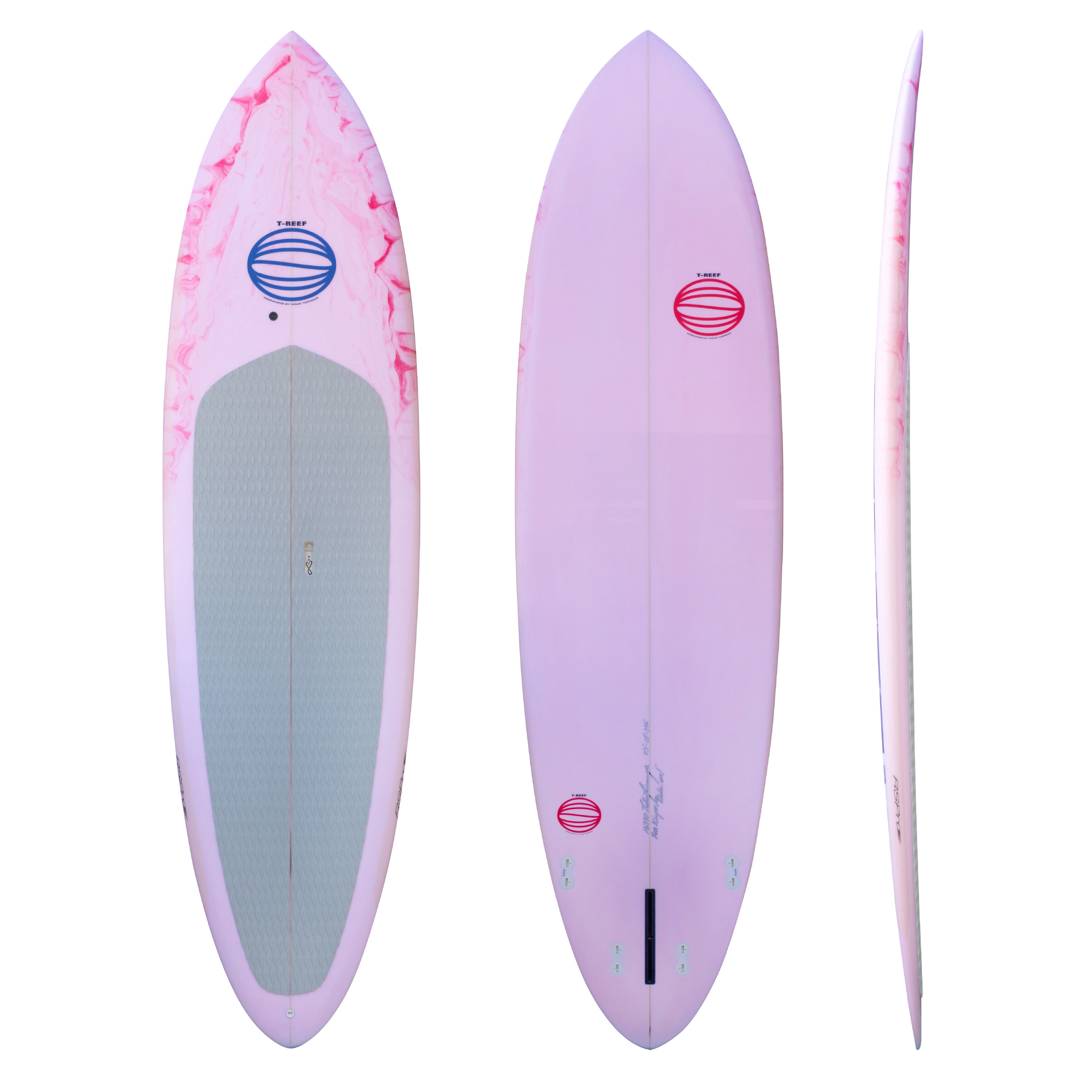 SUP - 9'3" - Single Box Plus 4 Plugs Multi Fin System