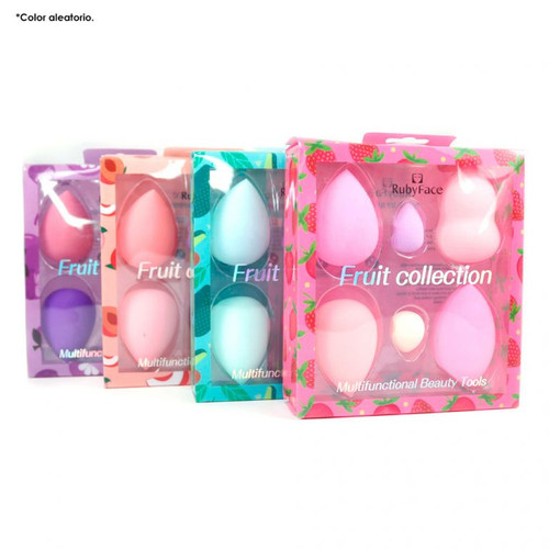 SET DE 6 ESPONJAS - RUBY FACE | Moza