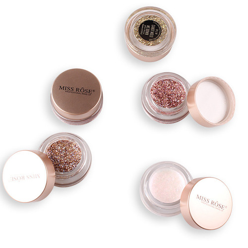 SOMBRA GLITTER EN PASTA - MISS ROSE | Moza