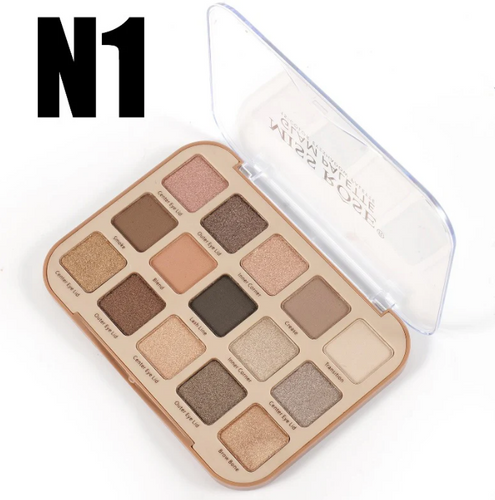 Paleta de sombra tonos neutros - Miss Rose | Moza