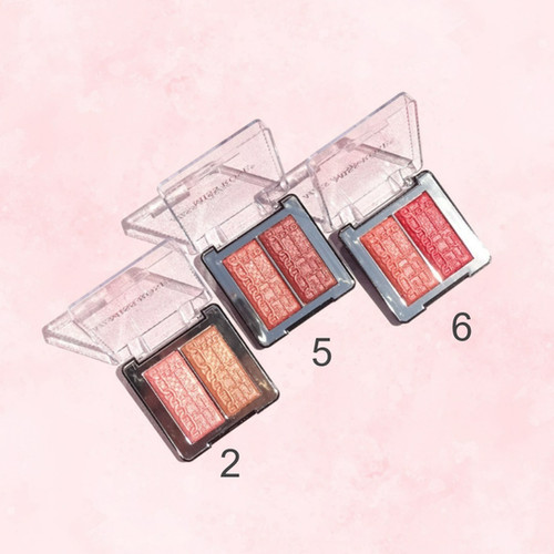 Rubor en polvo, duo satin - Miss Rose | Moza