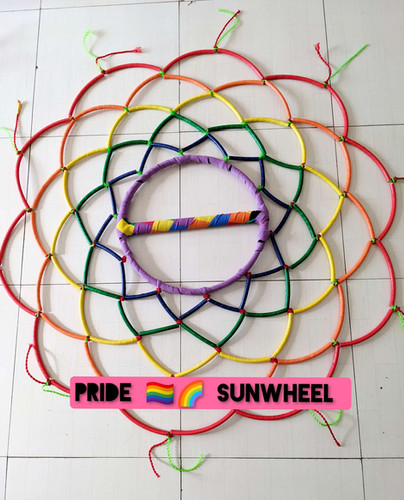 Pride Starwheel Sunwheel | Sunwheel Flow Prop