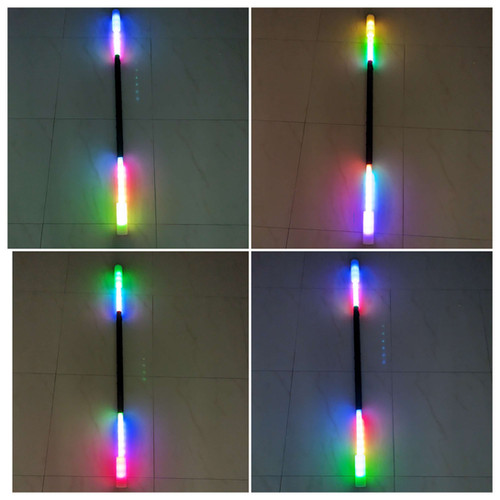 LED Contact Staff Rechargeable with Remote | Sunwheel Flow Prop | Pixel ...