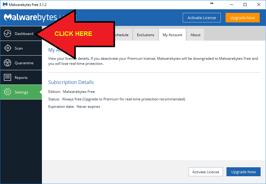 How To Uninstall And Reinstall Malwarebytes Premium Expired Eukop