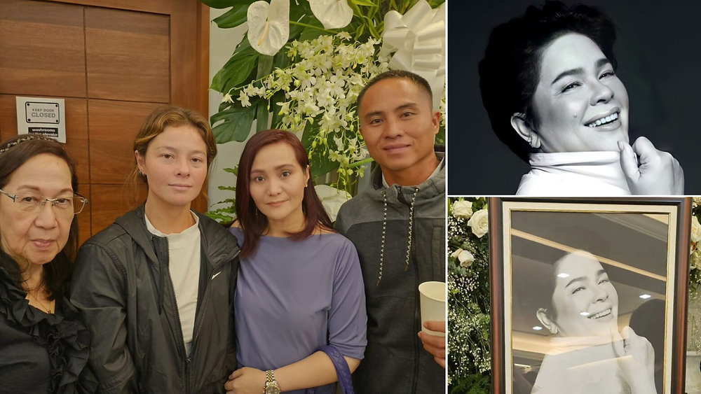 GLADYS REYES, IBINAHAGI ANG MGA LARAWAN SA WAKE NI JACLYN GLADYS REYES, IBINAHAGI ANG MGA LARAWAN SA WAKE NI JACLYN