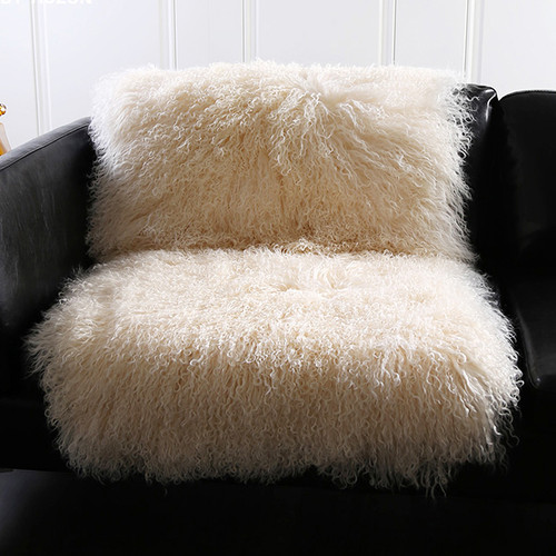 Mongolian Lamb Fur Rug | daymisfurry