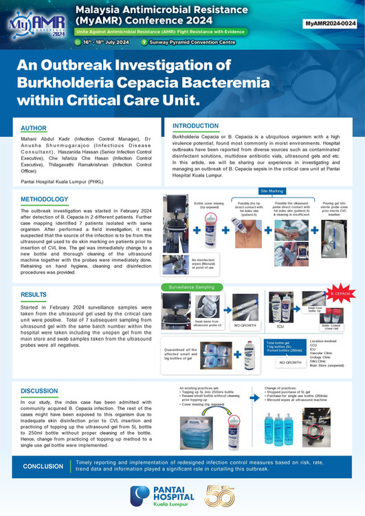 MyAMR2024 ePosters | MyICID