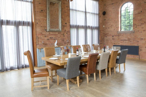 Windermere XL oak Dining Table | Mccabes New 1