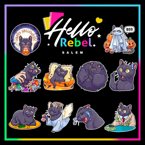 Stickers Salem | hellorebel