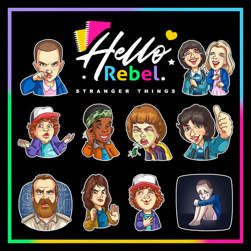 Stickers Stranger Things | hellorebel