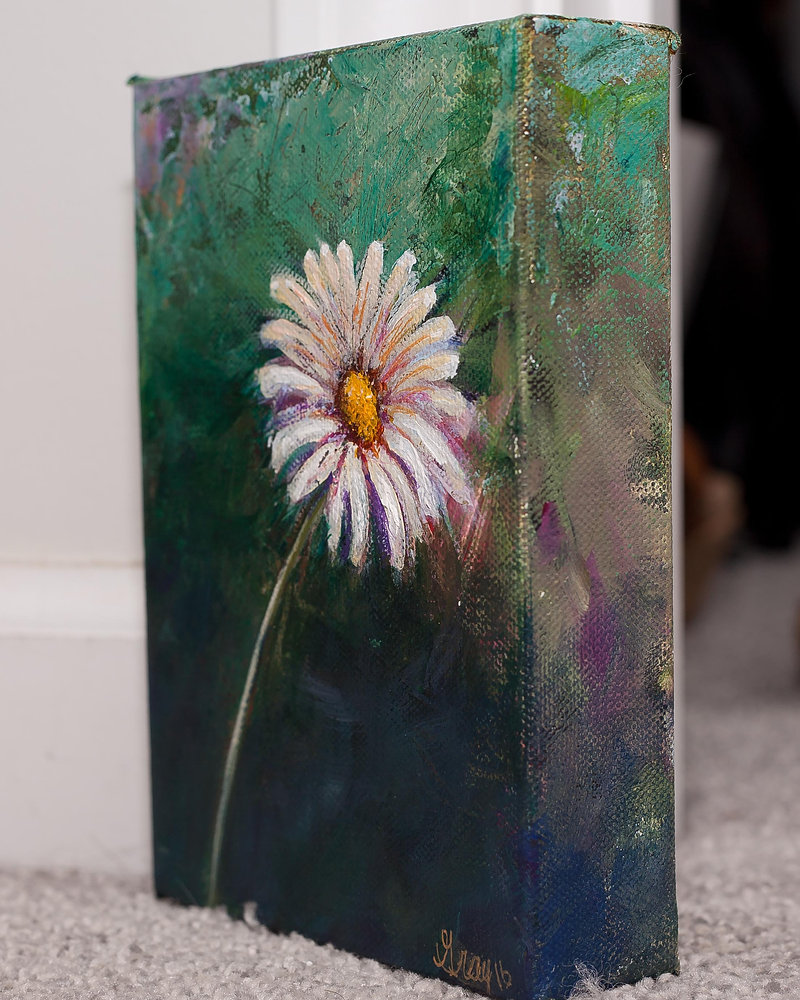 DAISY a Commissioned Painting just completed!