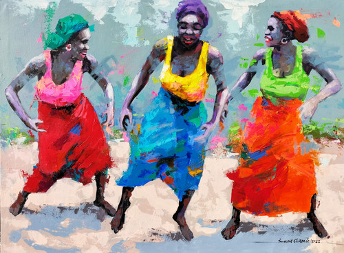 Innocent Chikezie, The Dance | SMS ART GALLERY