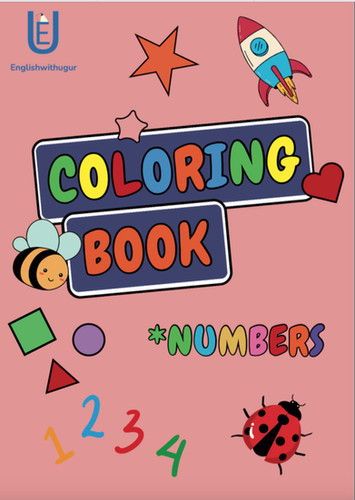 Numbers Coloring Book for Kids | EnglishwithUgur