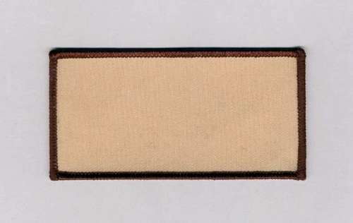 Rectangular name patch | patchesandpunches