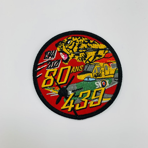 439 Sqn 80th patch | patchesandpunches