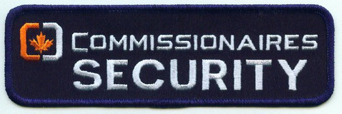 Commissionaire's Security Badge | patchesandpunches