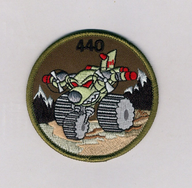 440 Squadron Monster Plane | patchesandpunches