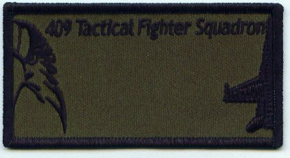 409 Squadron Name Patch | patchesandpunches