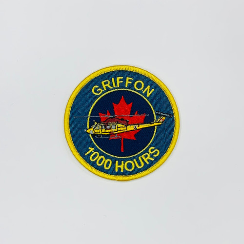 Griffon 1000 Hours patch | patchesandpunches